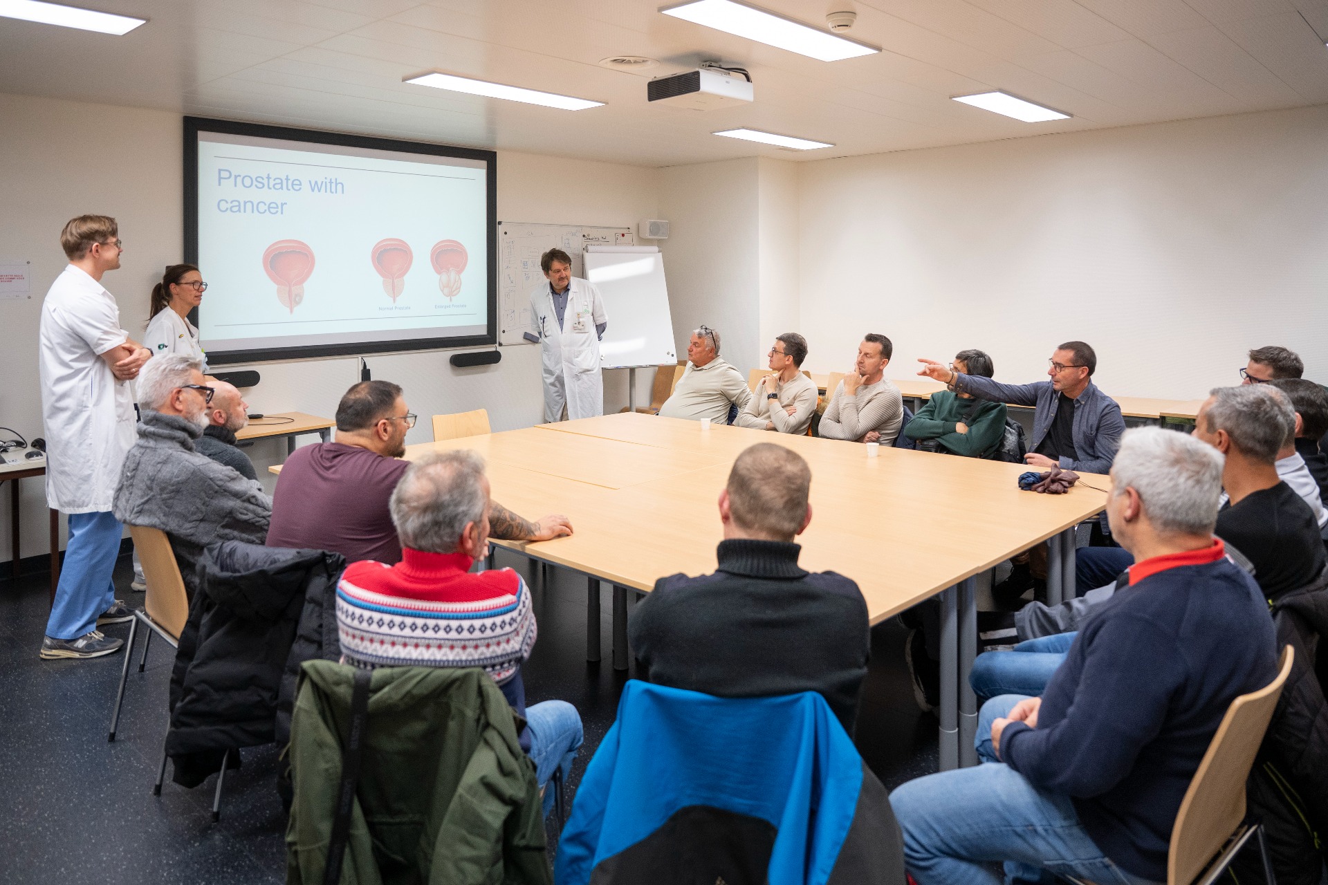Un “Café prostate” au cœur du CHUV | CHUV